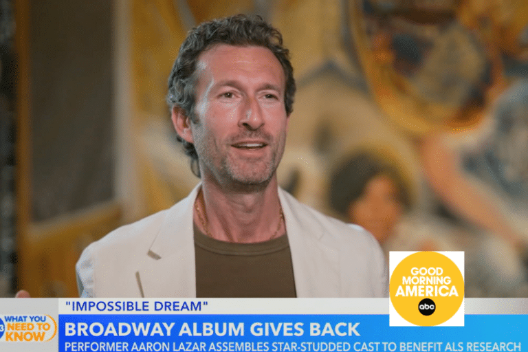 Aaron Lazar – a champion in the ALS community | ALS Network